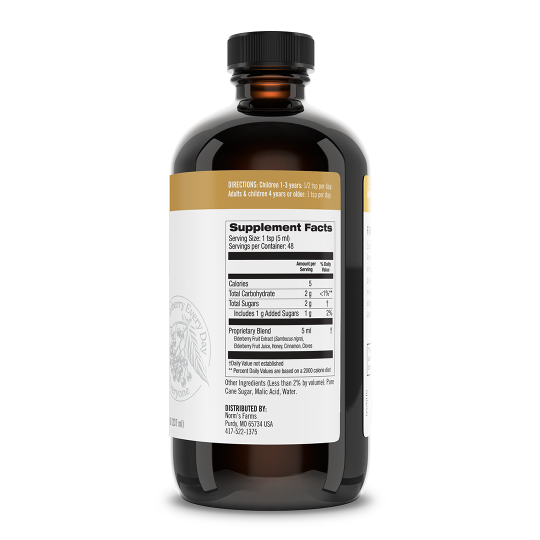 Elderberry Wellness Syrup (8 oz.)